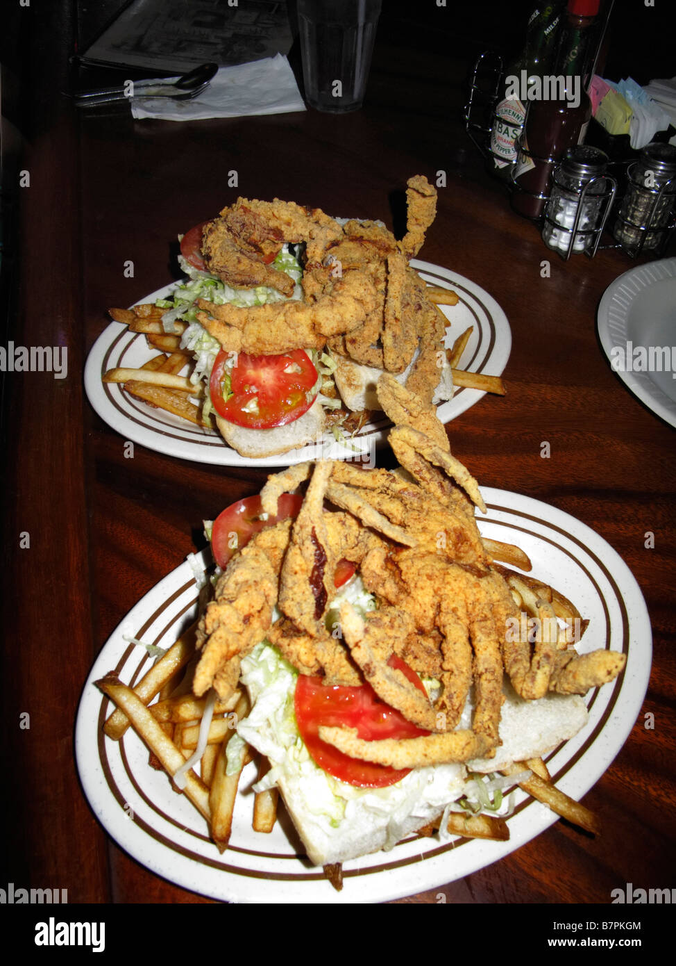 Crab poboy hi-res stock photography and images - Alamy