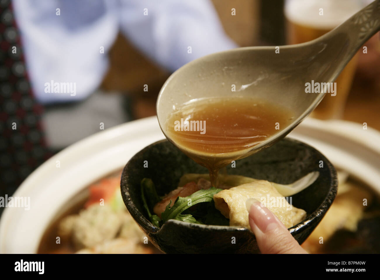 Japanese nabe Stock Photo - Alamy