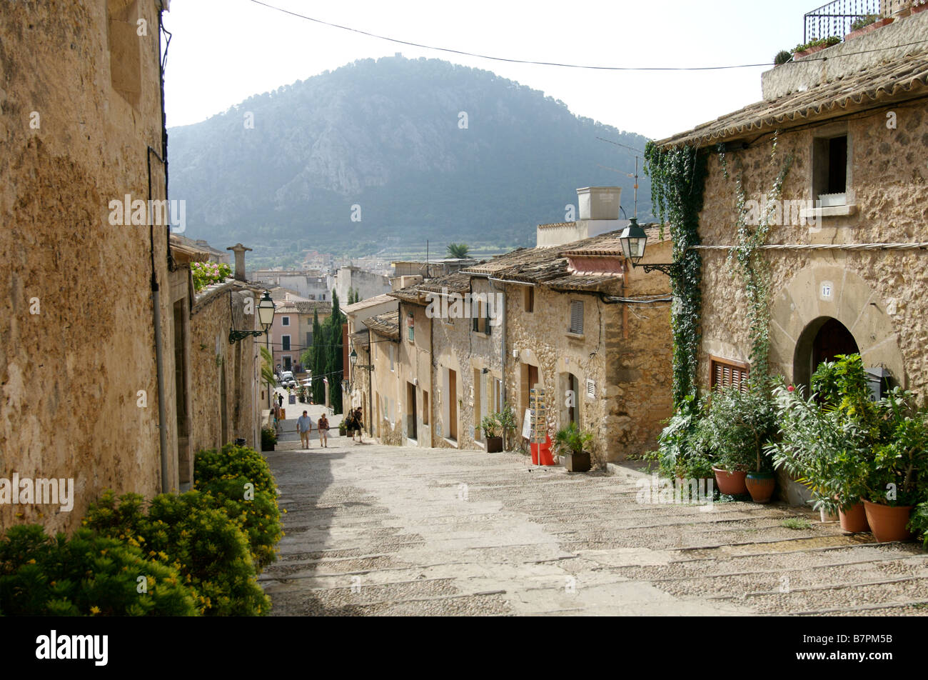 The Calvari steps, Pollenca, Mallorca Stock Photo - Alamy