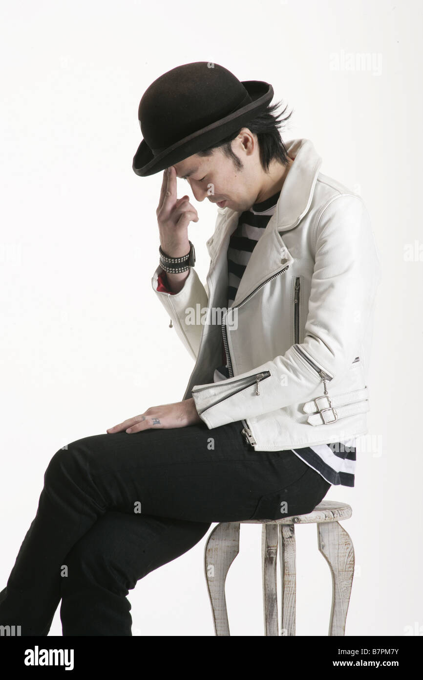 A thinking man Stock Photo - Alamy