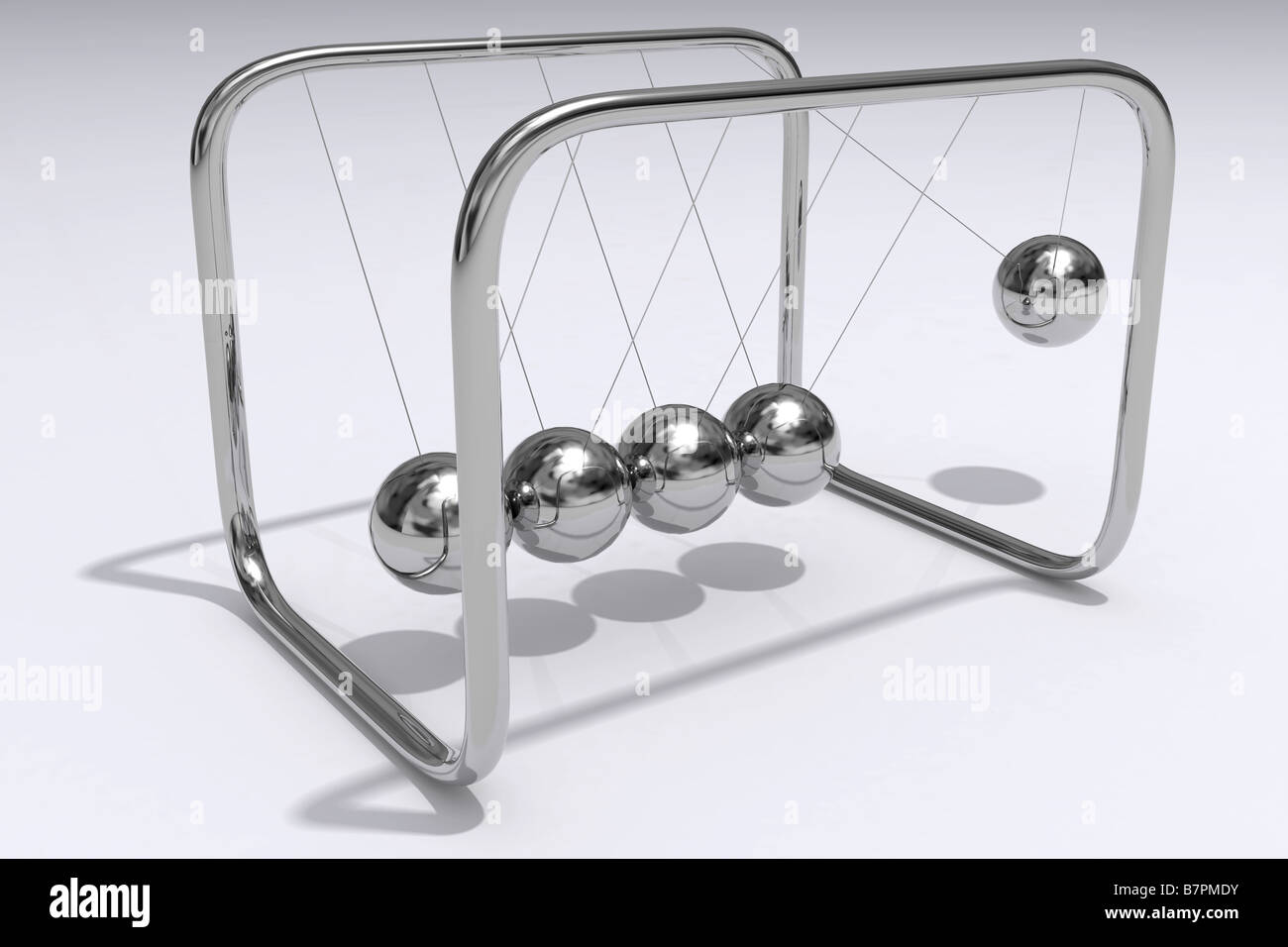 Newtons cradle hi-res stock photography and images - Alamy