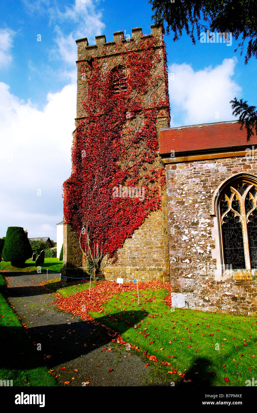 The bell tower of a church in rural England Stock Photo - Alamy