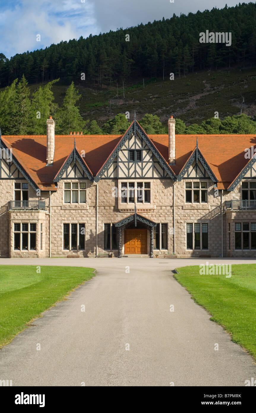 Mar Lodge and its lawn and drive, part of Mar Lodge Estate, near ...