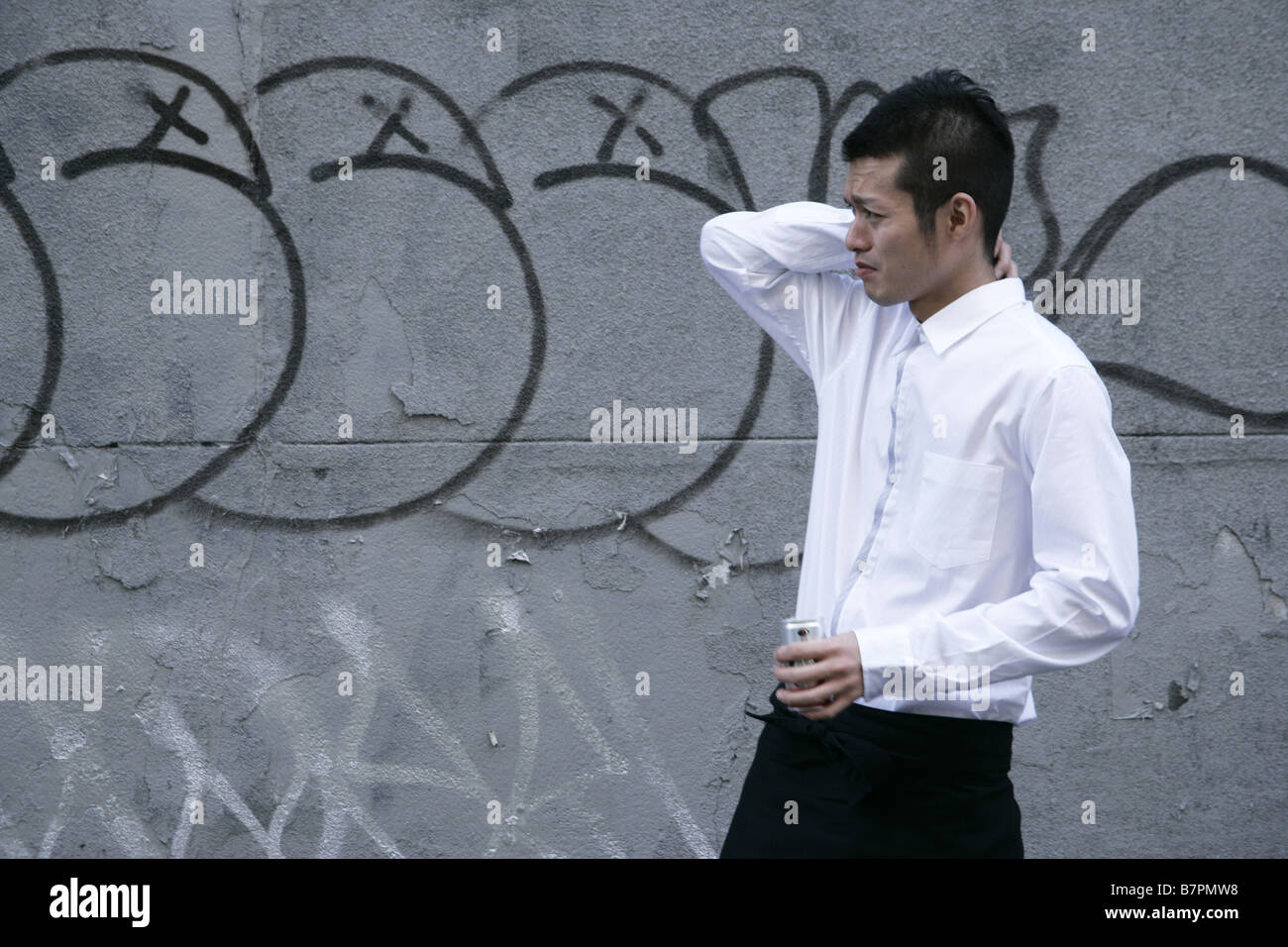 A man taking a break Stock Photo - Alamy