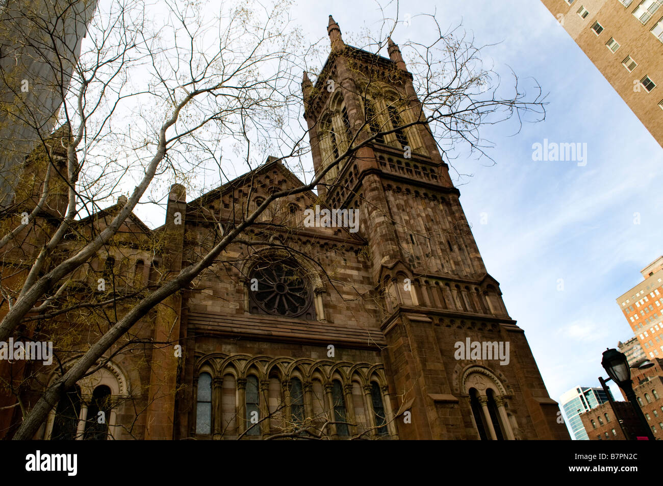 Beautiful old church in downtown Philadelphia Stock Photo - Alamy
