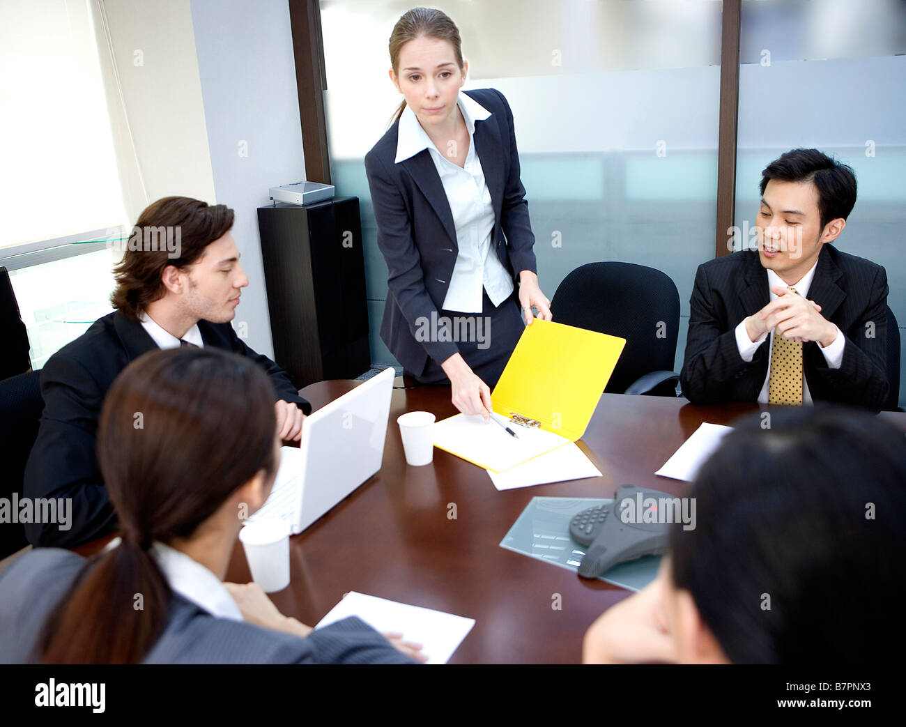 European native american meeting hi-res stock photography and images ...