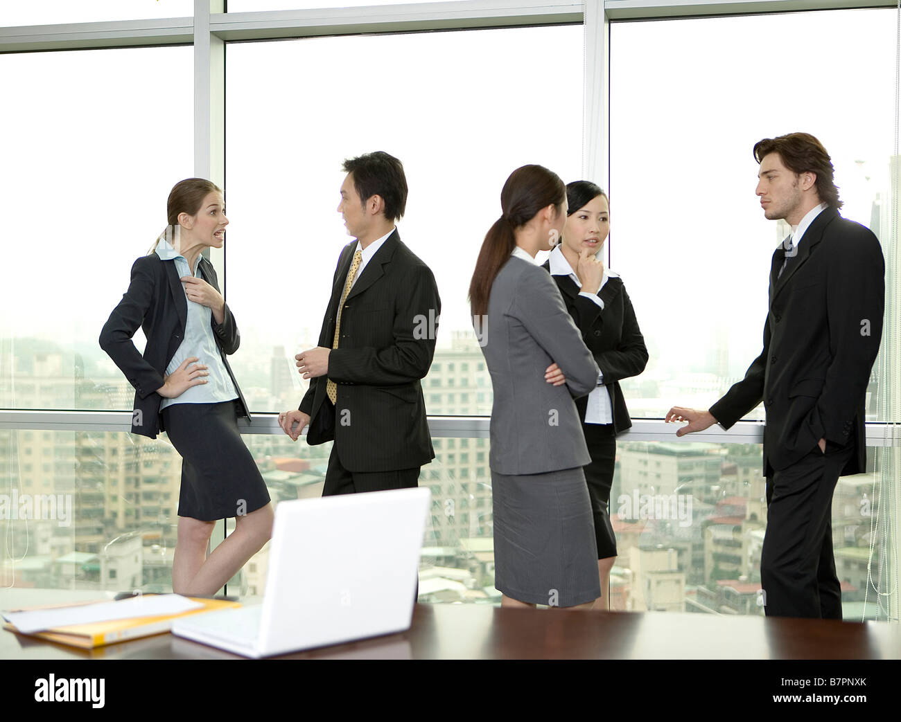business teamwork disussing meeting Stock Photo - Alamy