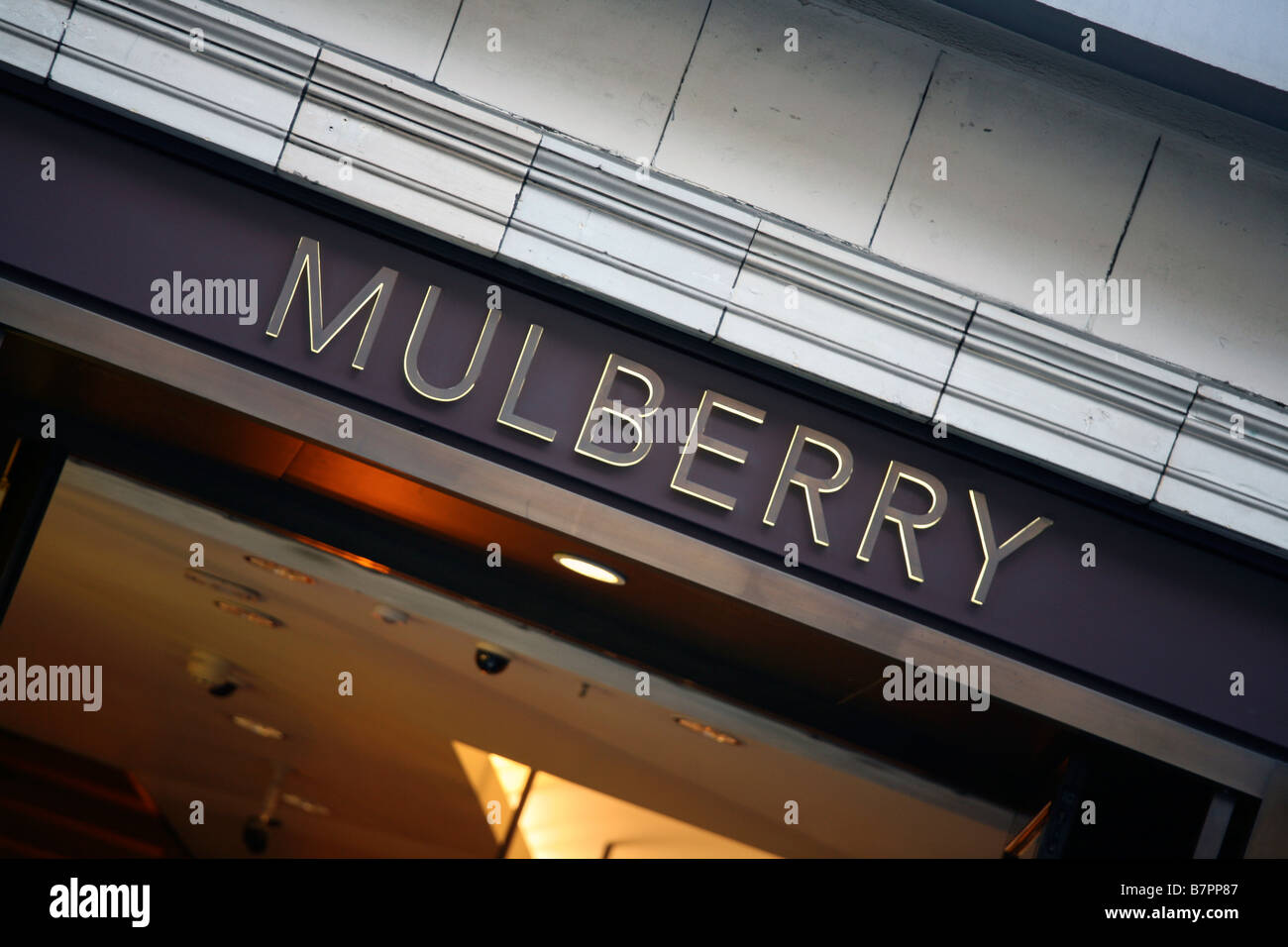 Mulberry store, Bond Street, London Stock Photo - Alamy
