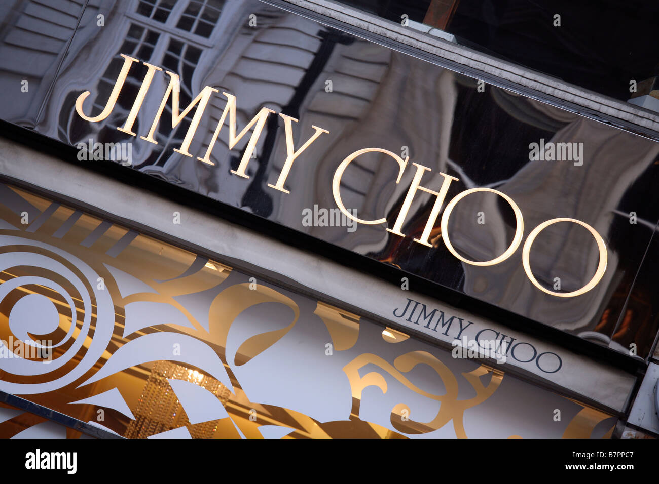 Jimmy Choo store, Bond Street, London Stock Photo - Alamy