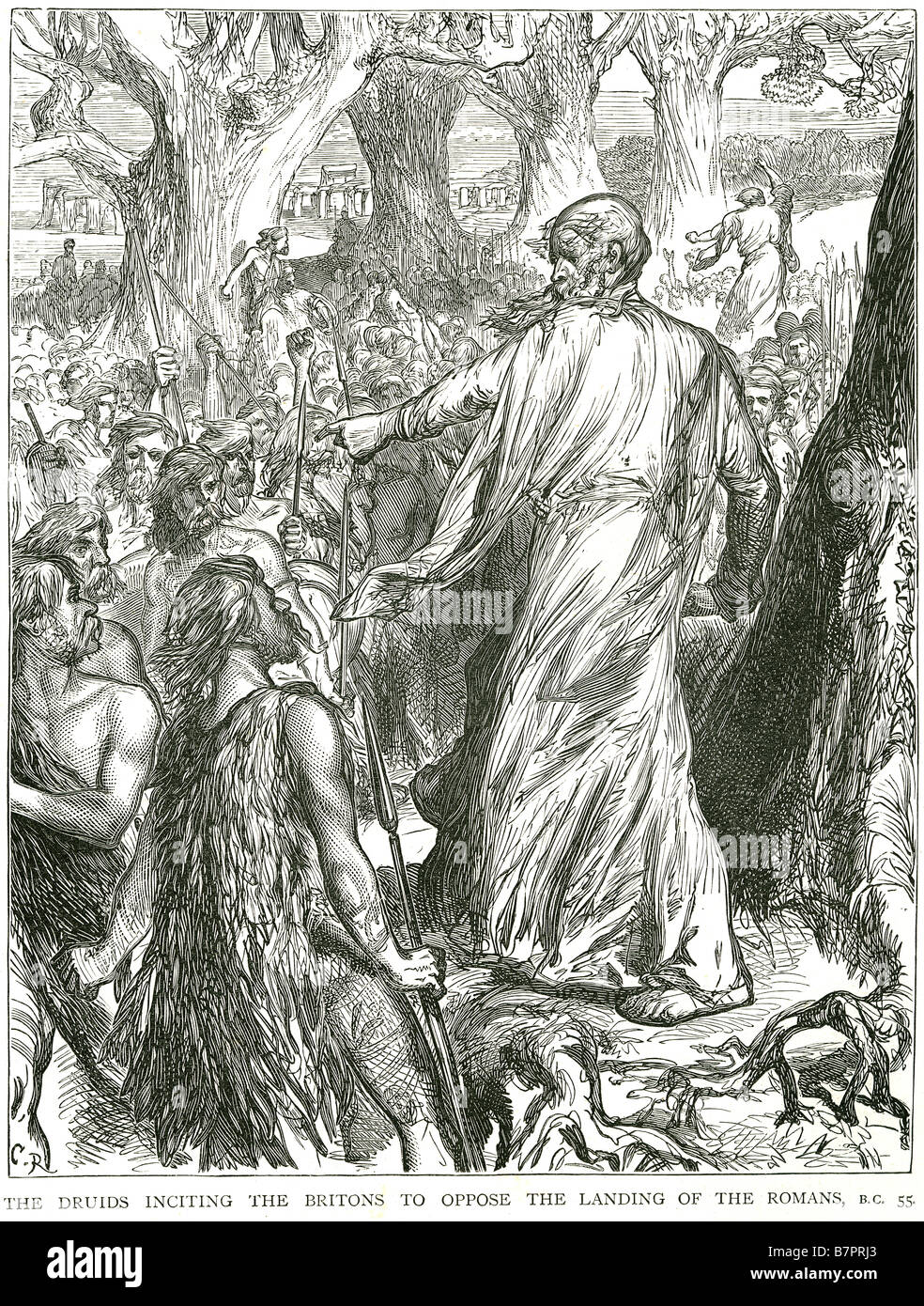 Druid priest hi-res stock photography and images - Alamy