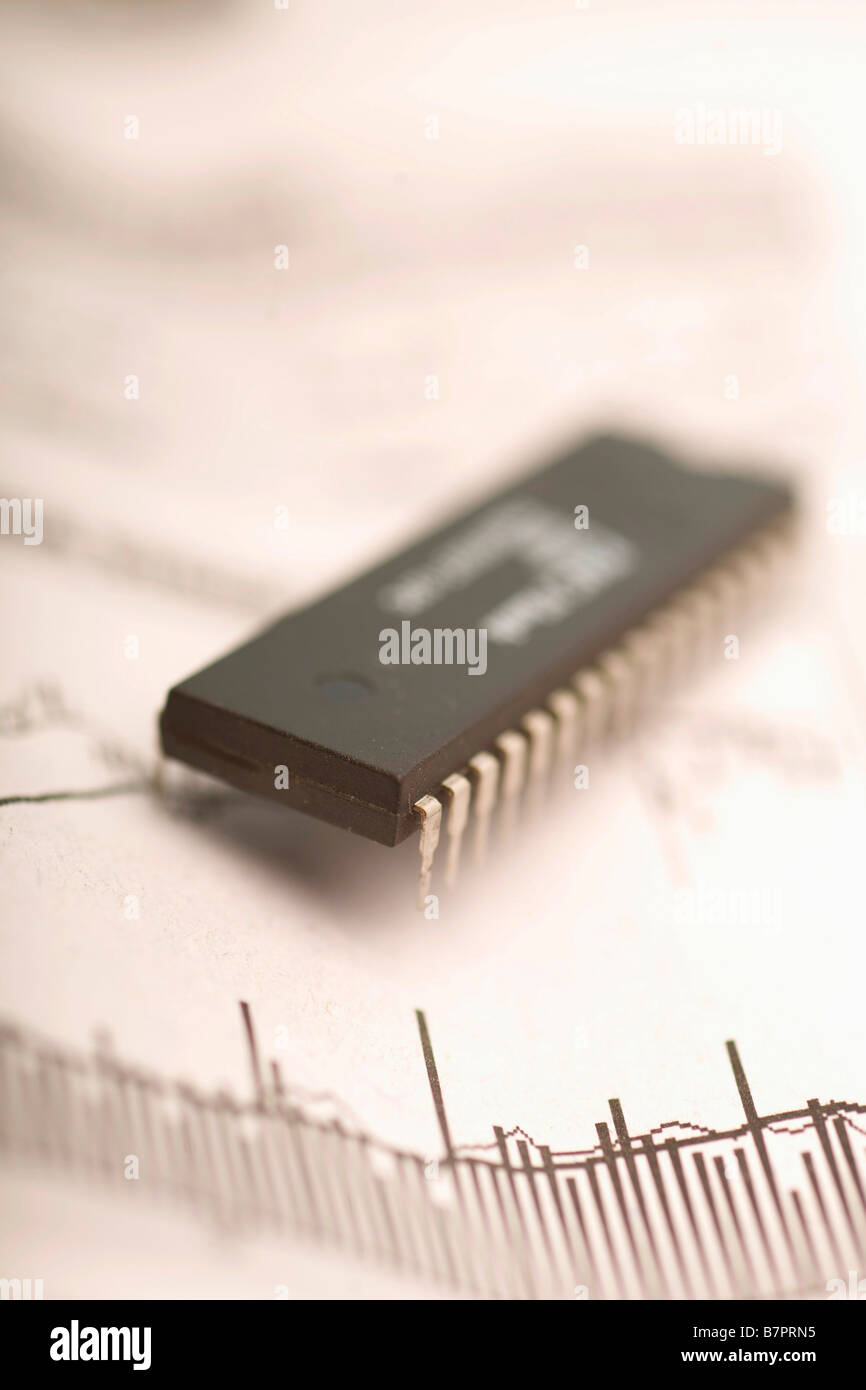 Close-up of computer chips Stock Photo - Alamy