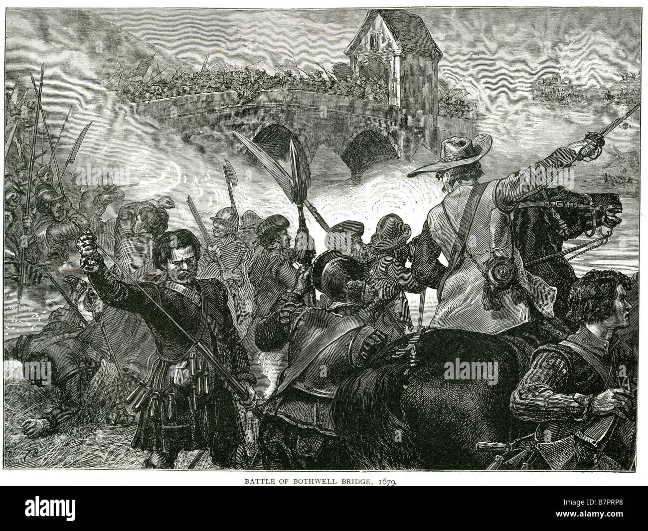 Battle Bothwell Bridge 1679 Lanarkshire Covenanters James, Duke of ...