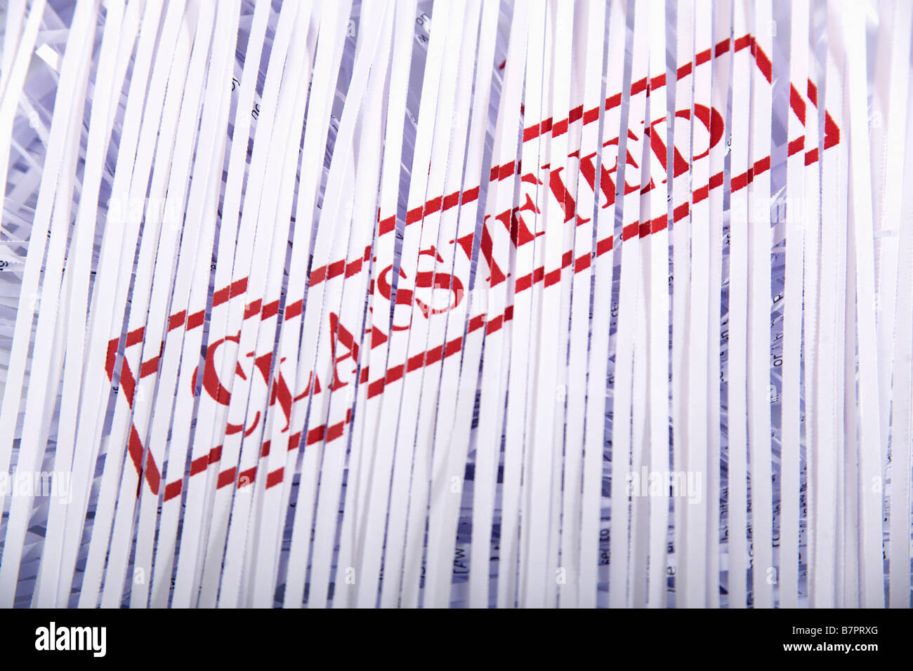 Confidential document paper Stock Photo - Alamy