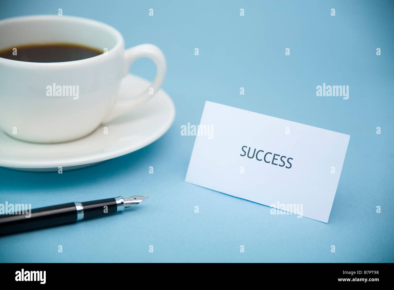 Coffee and Fountain Pen Stock Photo - Alamy