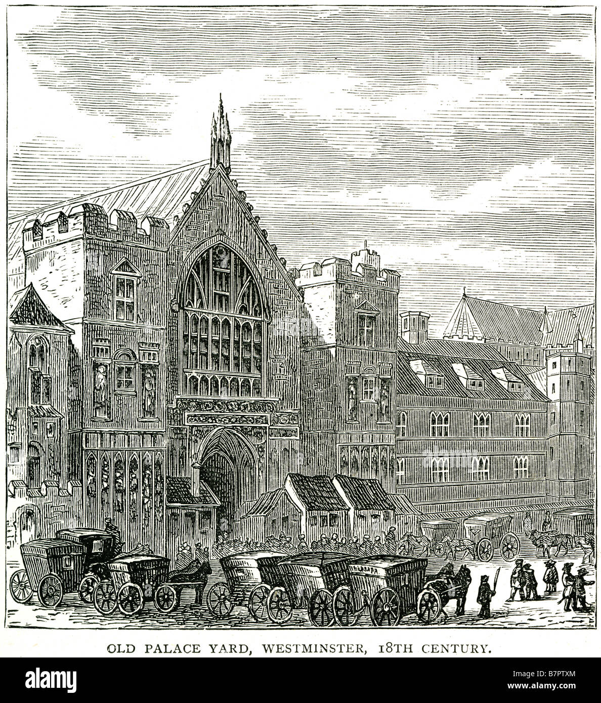 London westminster 18th century hi-res stock photography and images - Alamy