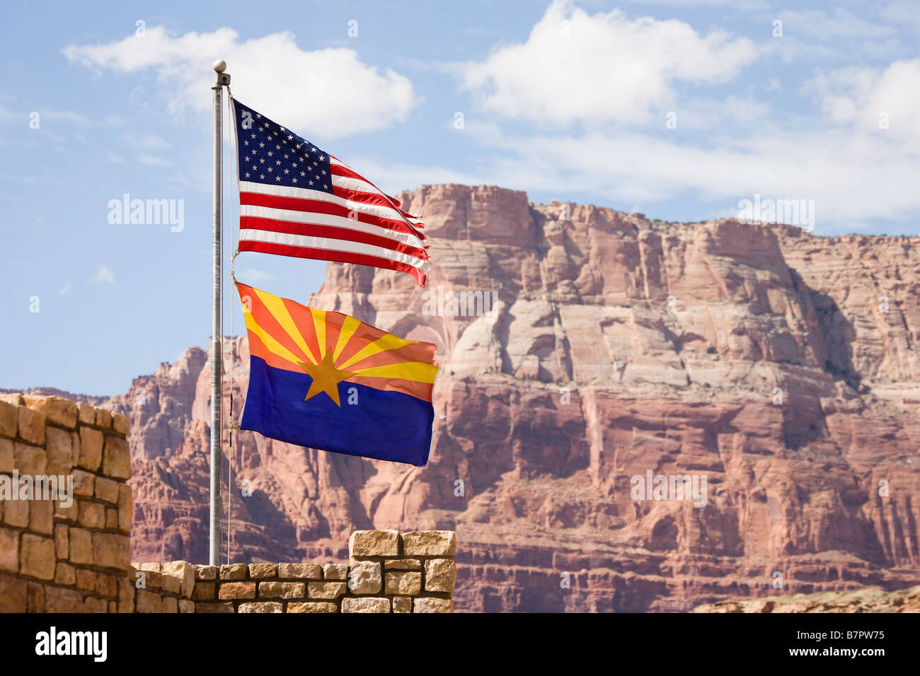 Arizona flag hi-res stock photography and images - Alamy