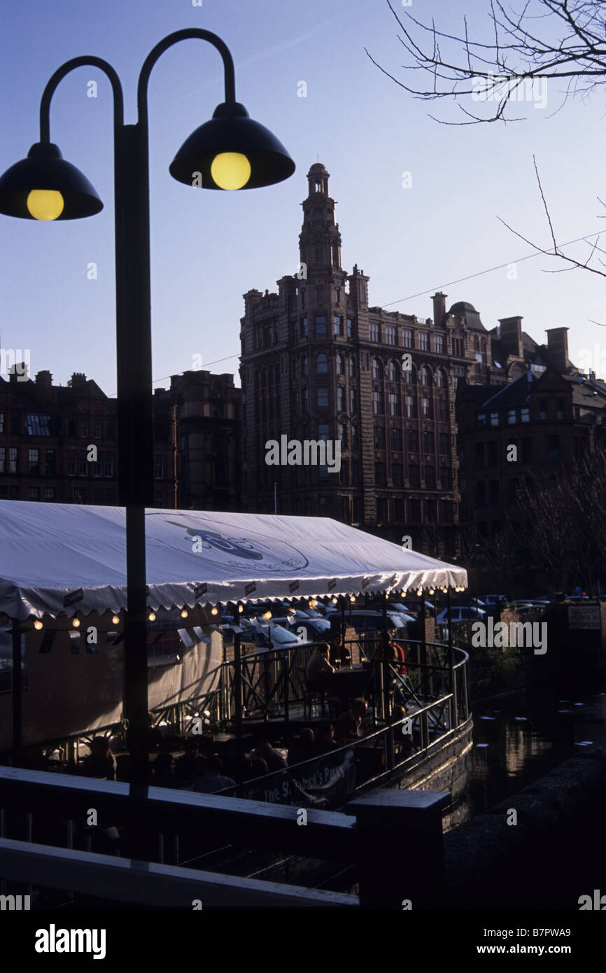 Manchester cityscape sunrise hi-res stock photography and images - Alamy