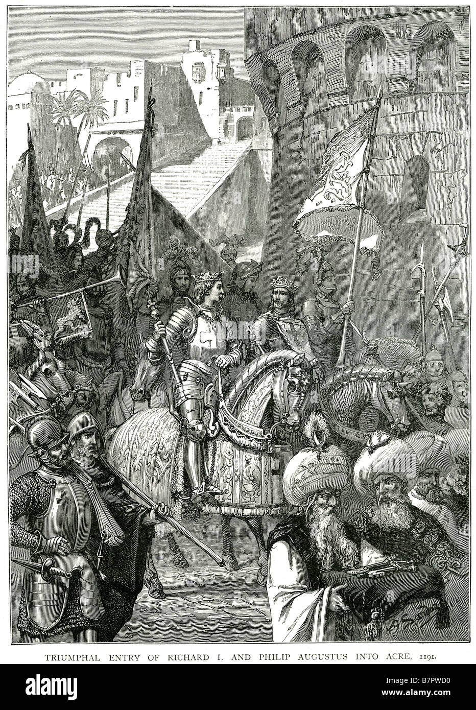 Triumphal Entry Route