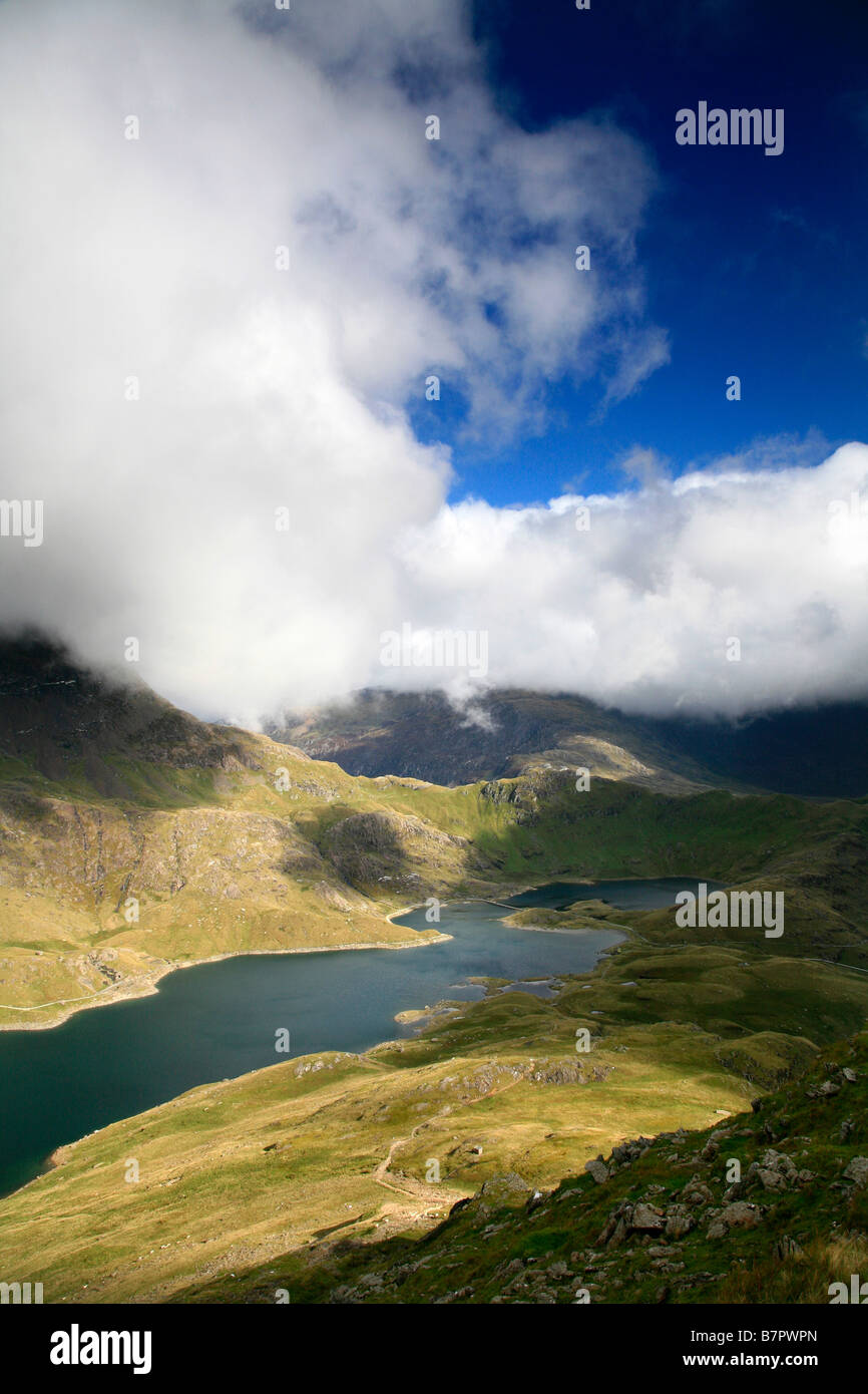 A view from Snowdon Stock Photo - Alamy
