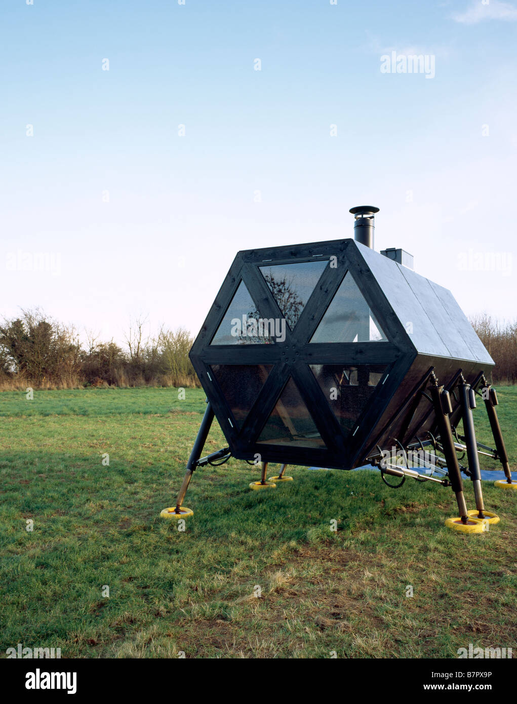 N55 Walking House at Wysing Art Centre, Bourn, Cambridgeshire Stock ...