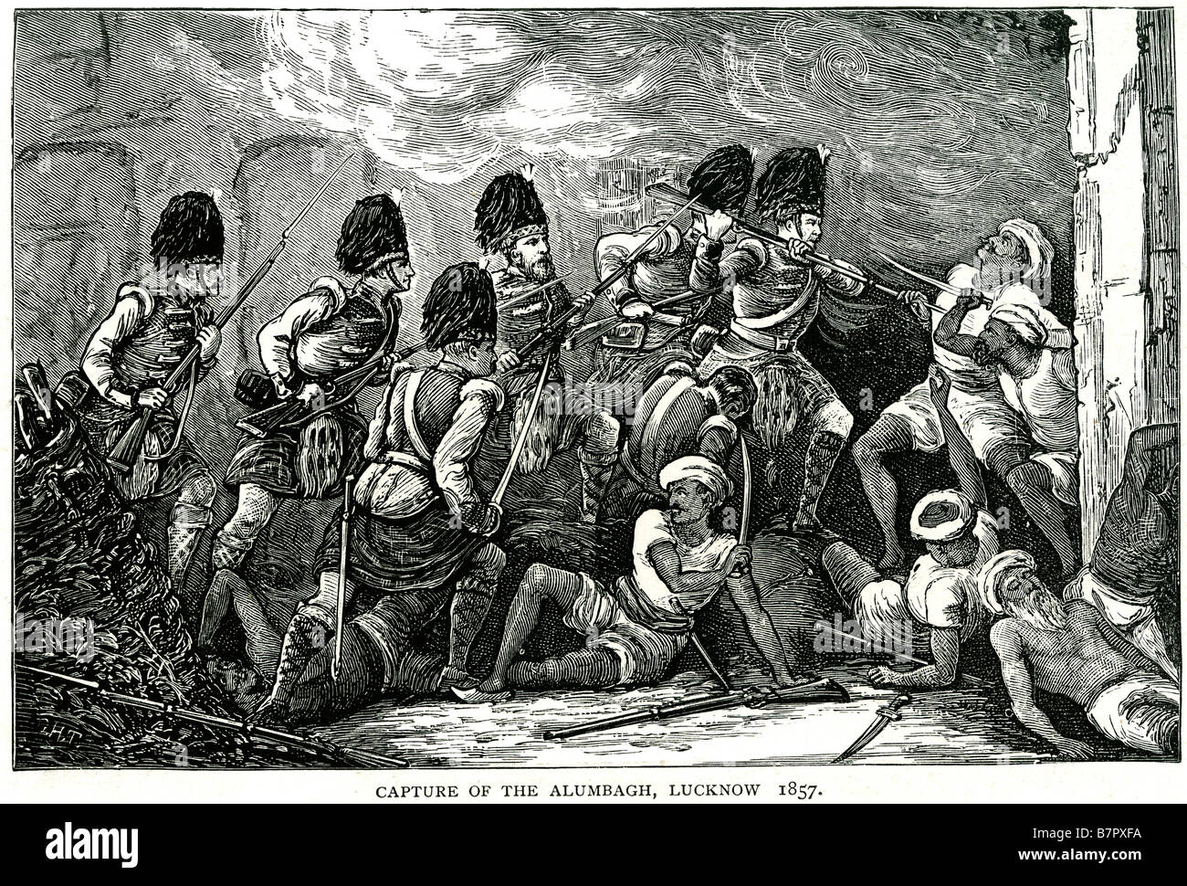 Siege of lucknow hi-res stock photography and images - Alamy