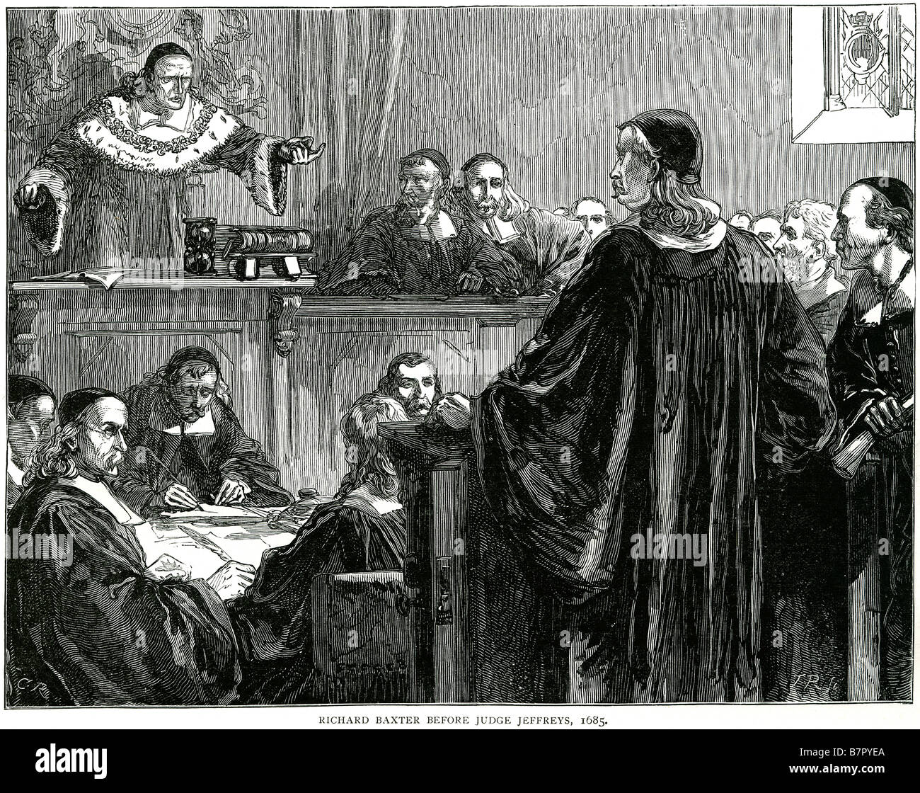 Richard Baxter Before Judge Jeffreys 1535 court sentencing lawyers ...