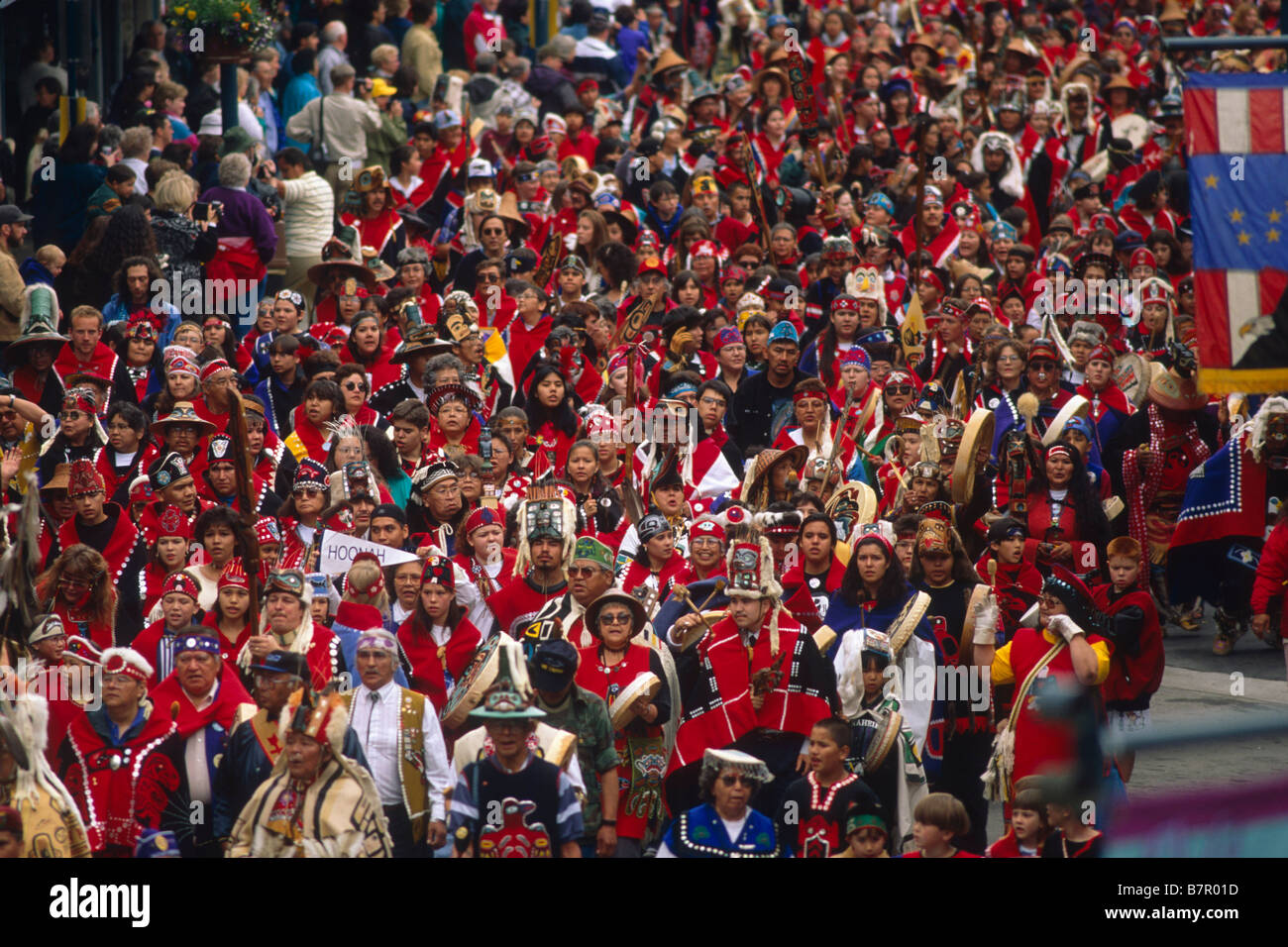 Native alaska parade hi-res stock photography and images - Alamy