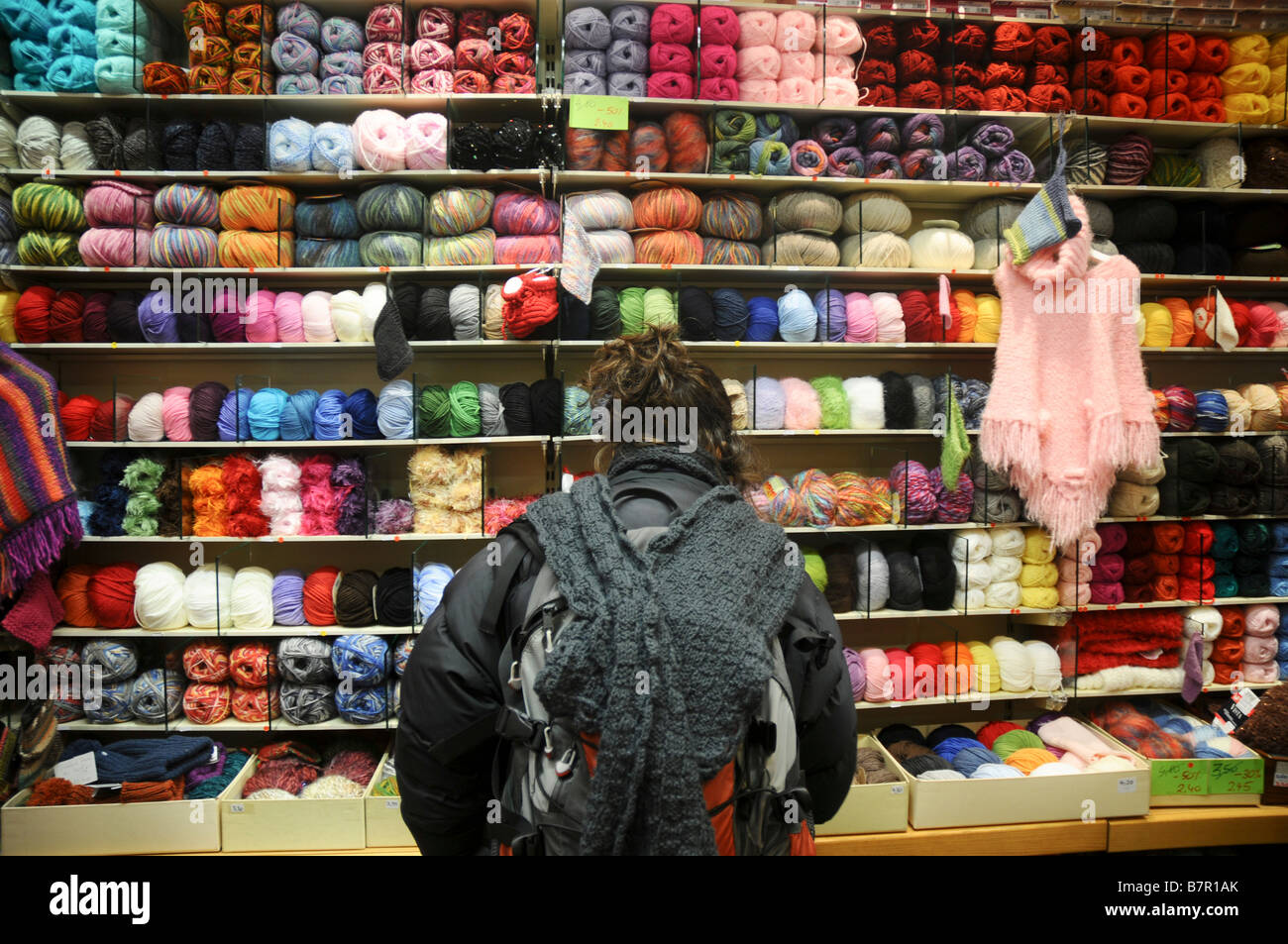 Woman Shopping Clothes Italy Stock Photos & Woman Shopping Clothes ...