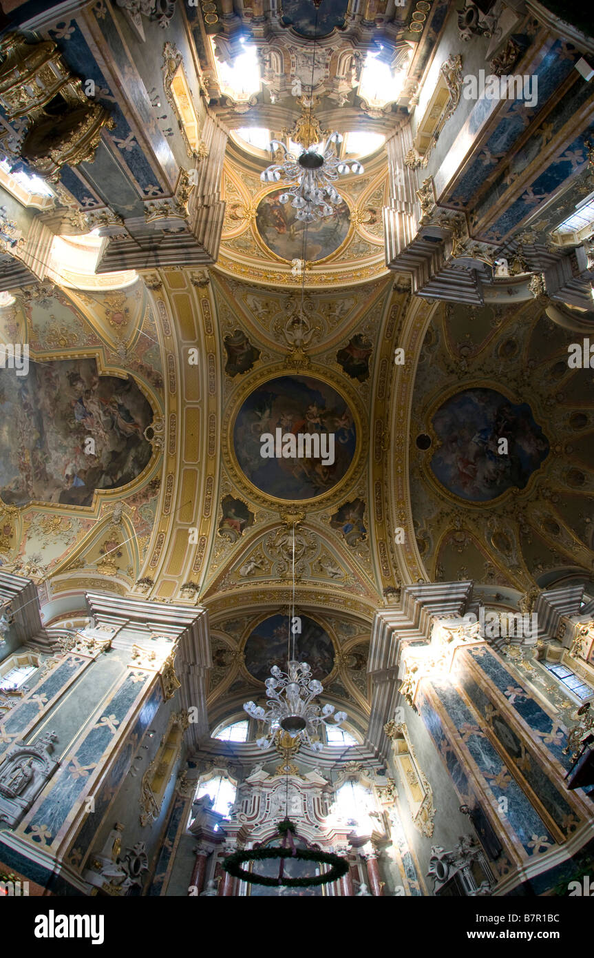 Interior view of the cathedral of brixen hi-res stock photography and ...