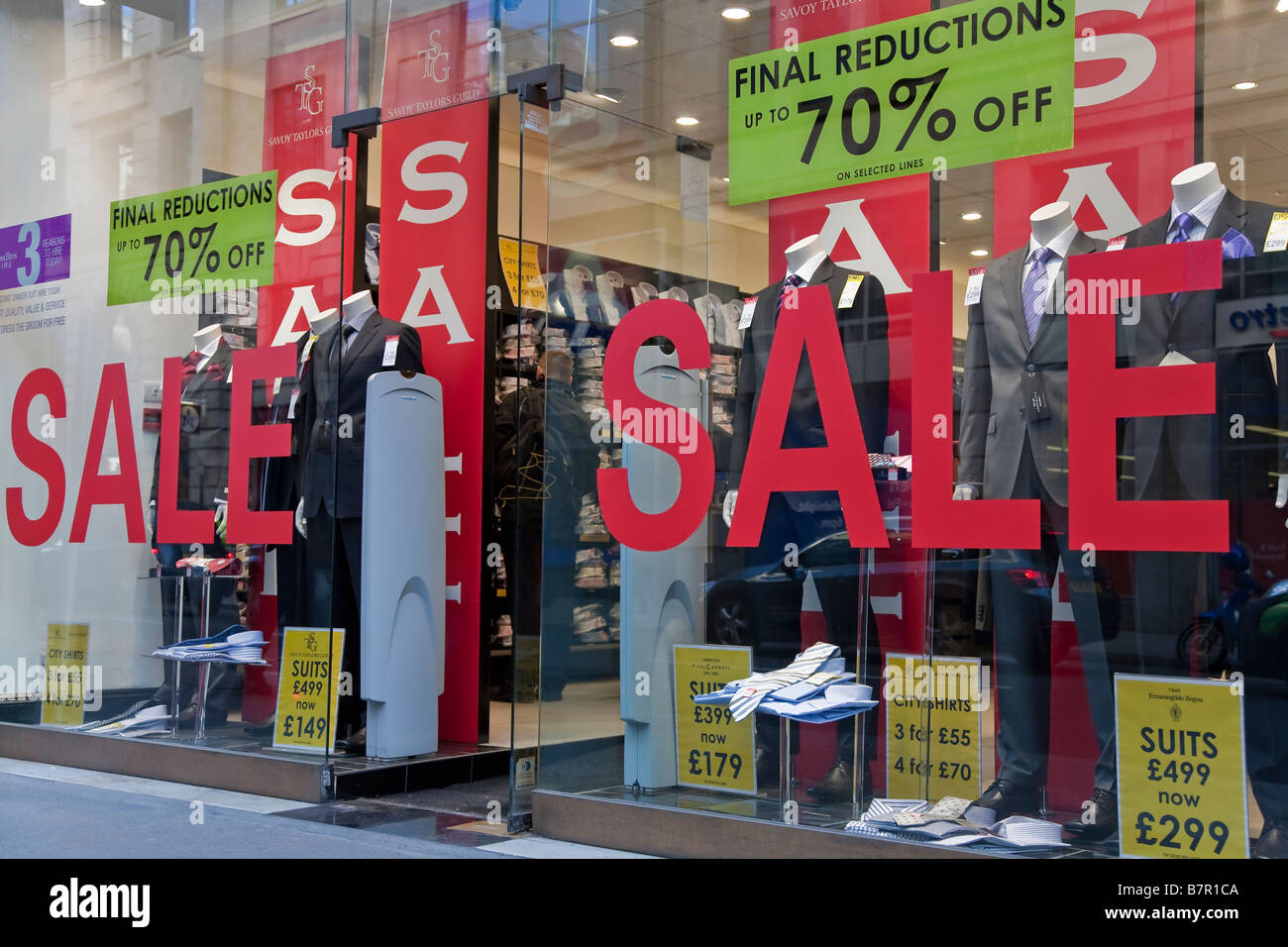 Shops along Cheapside in the financial district of the city of London ...