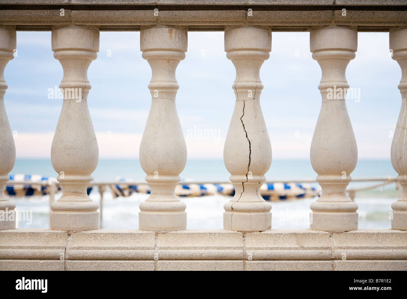 Balustrade sea hi-res stock photography and images - Alamy