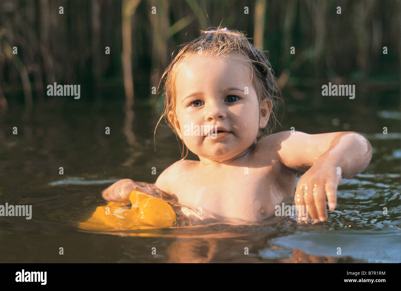 girl in water Stock Photo - Alamy