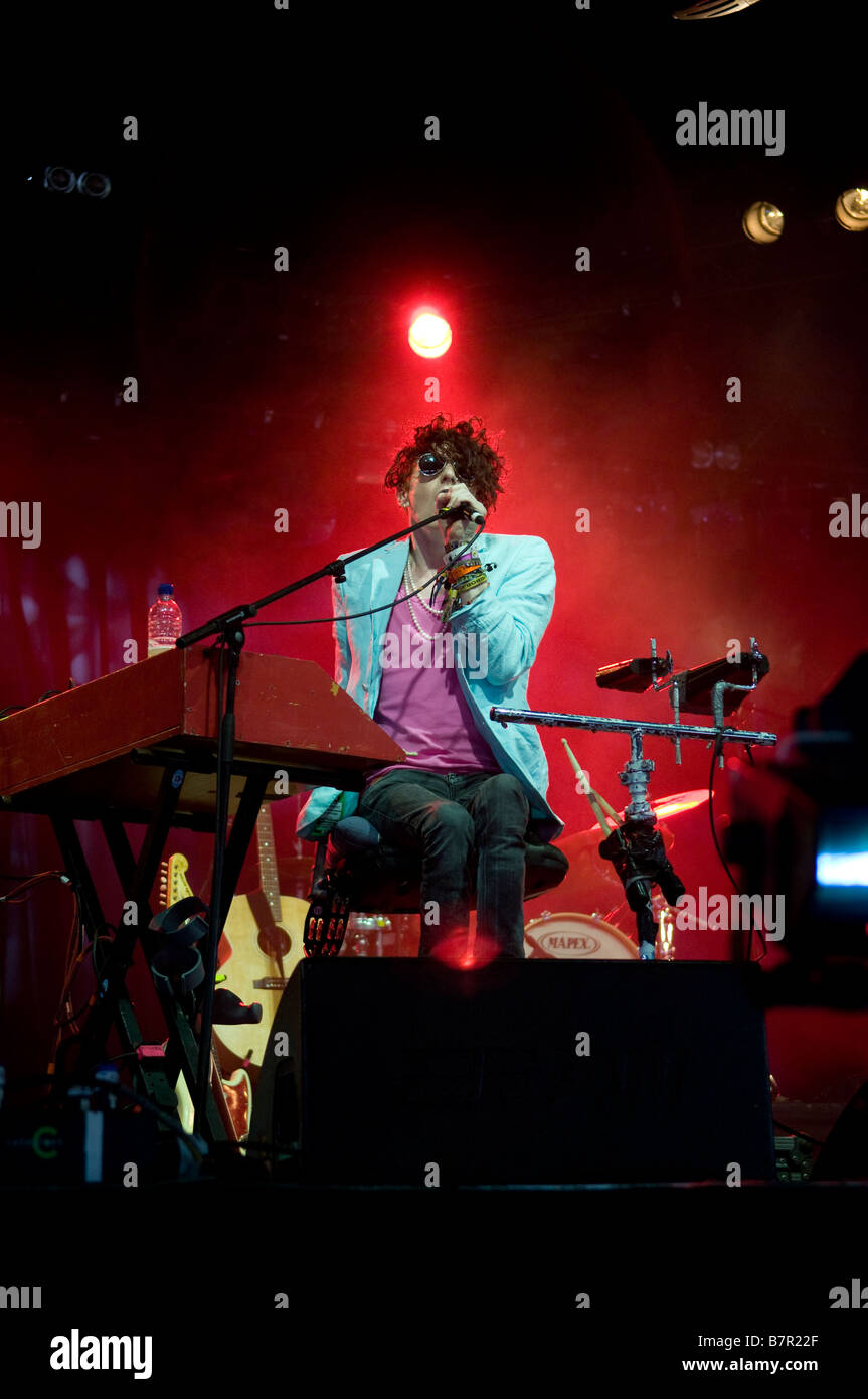 Rock festival flare hi-res stock photography and images - Alamy