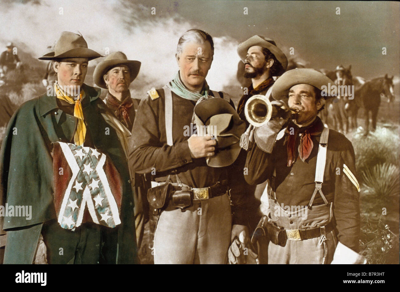 She wore a yellow ribbon Year: 1949 USA John Wayne, Ben Johnson ...