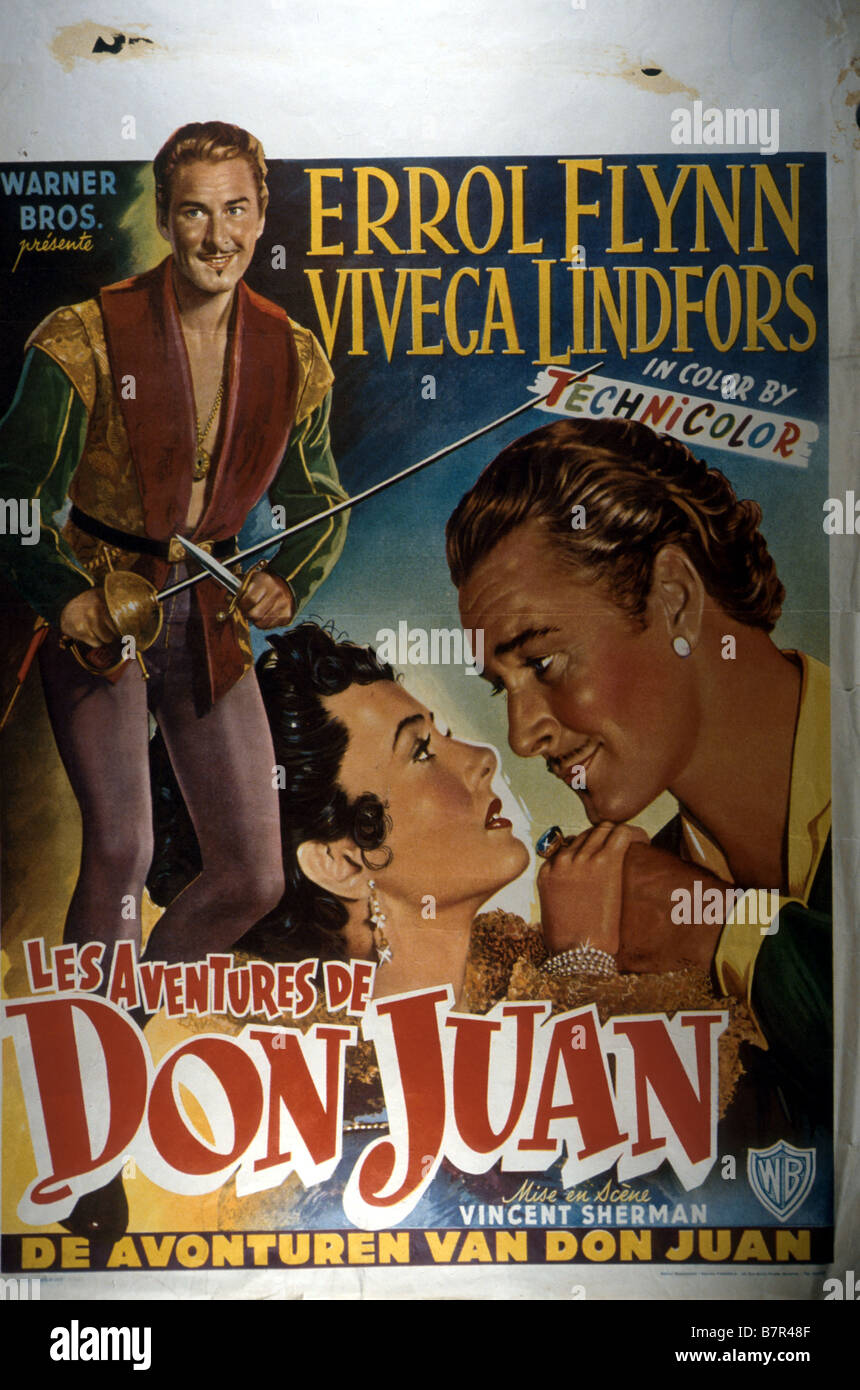 Les aventures de Don Juan the adventures of don juan Year: 1949 USA ...