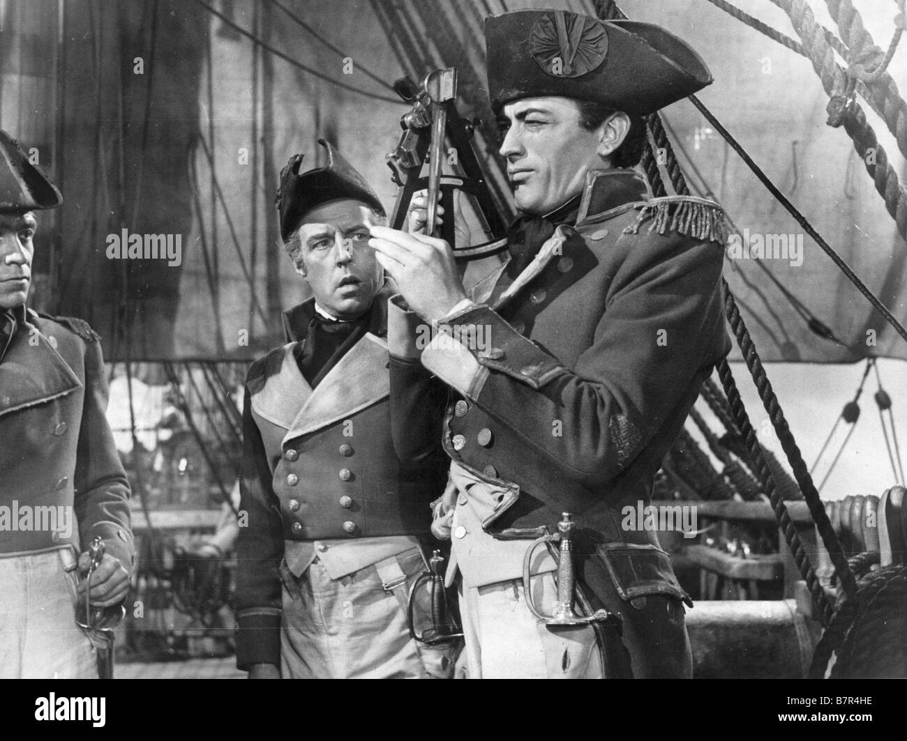 Captain horatio hornblower (1951) Black and White Stock Photos & Images ...
