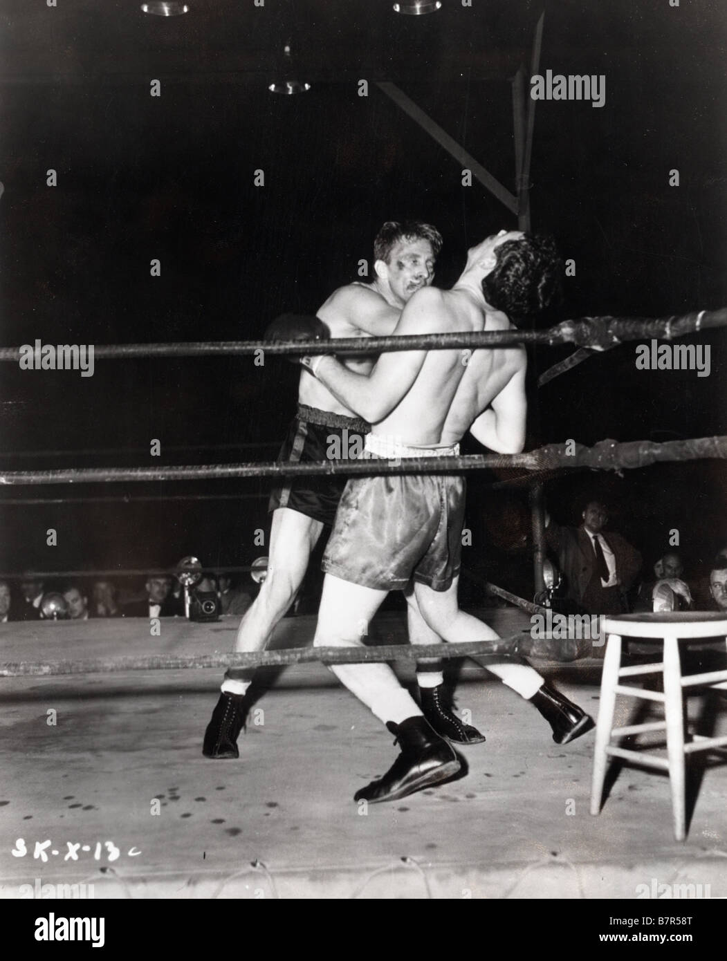 Champion Year: 1949 USA Kirk Douglas Director: Mark Robson Stock Photo ...