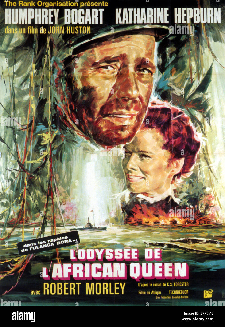 The African Queen Year : 1951 - USA Director : John Huston Humphrey ...