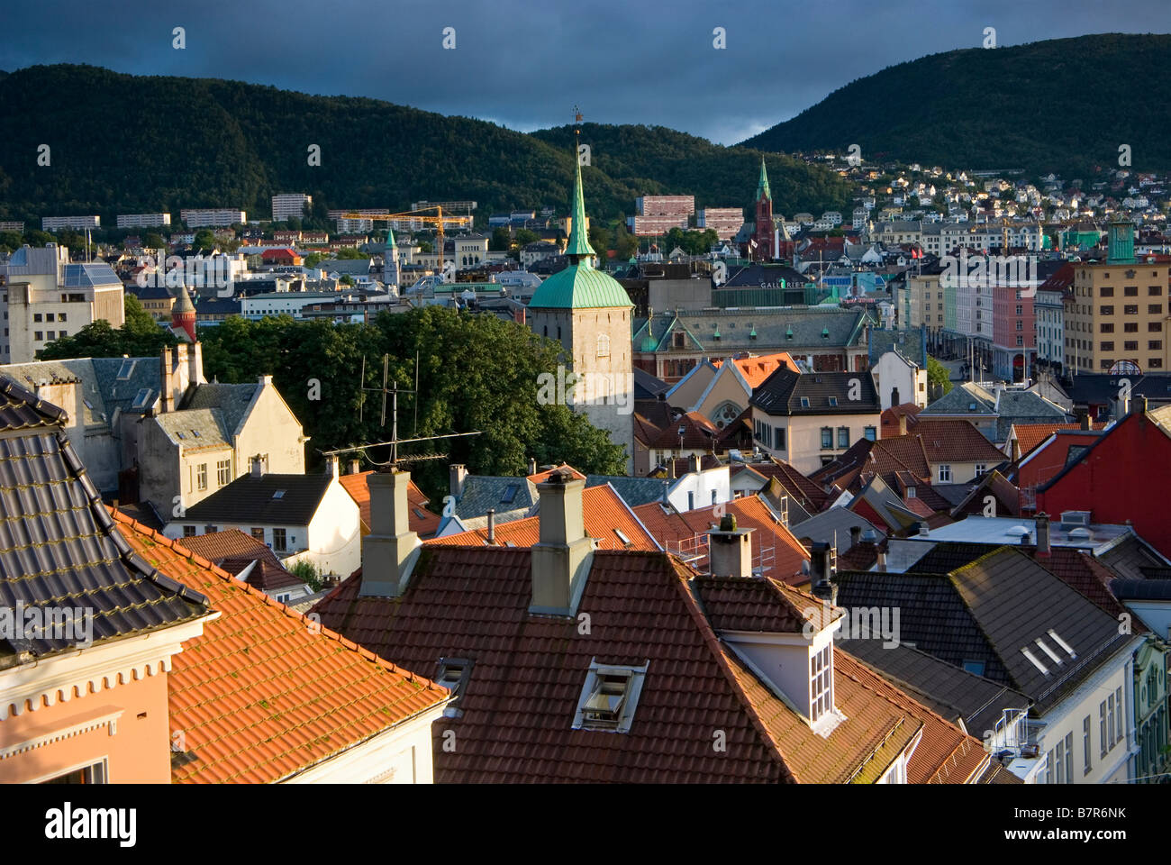 Bergen overview hi-res stock photography and images - Alamy