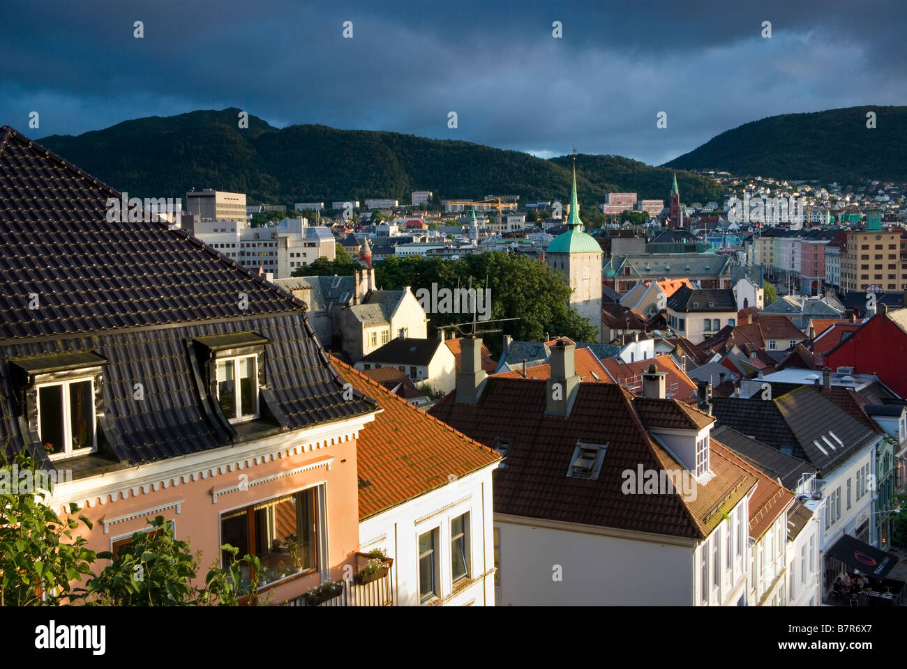 Bergen overview hi-res stock photography and images - Alamy