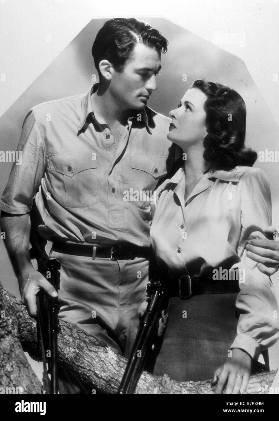 The Macomber Affair Year: 1947 USA Gregory Peck Joan Bennett Directed ...