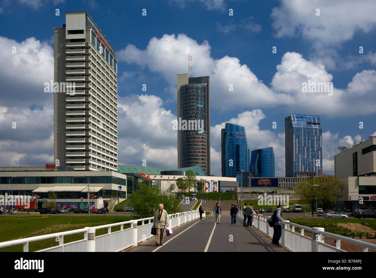 New Centre and waterfront Park project in Vilnius - the modern ...