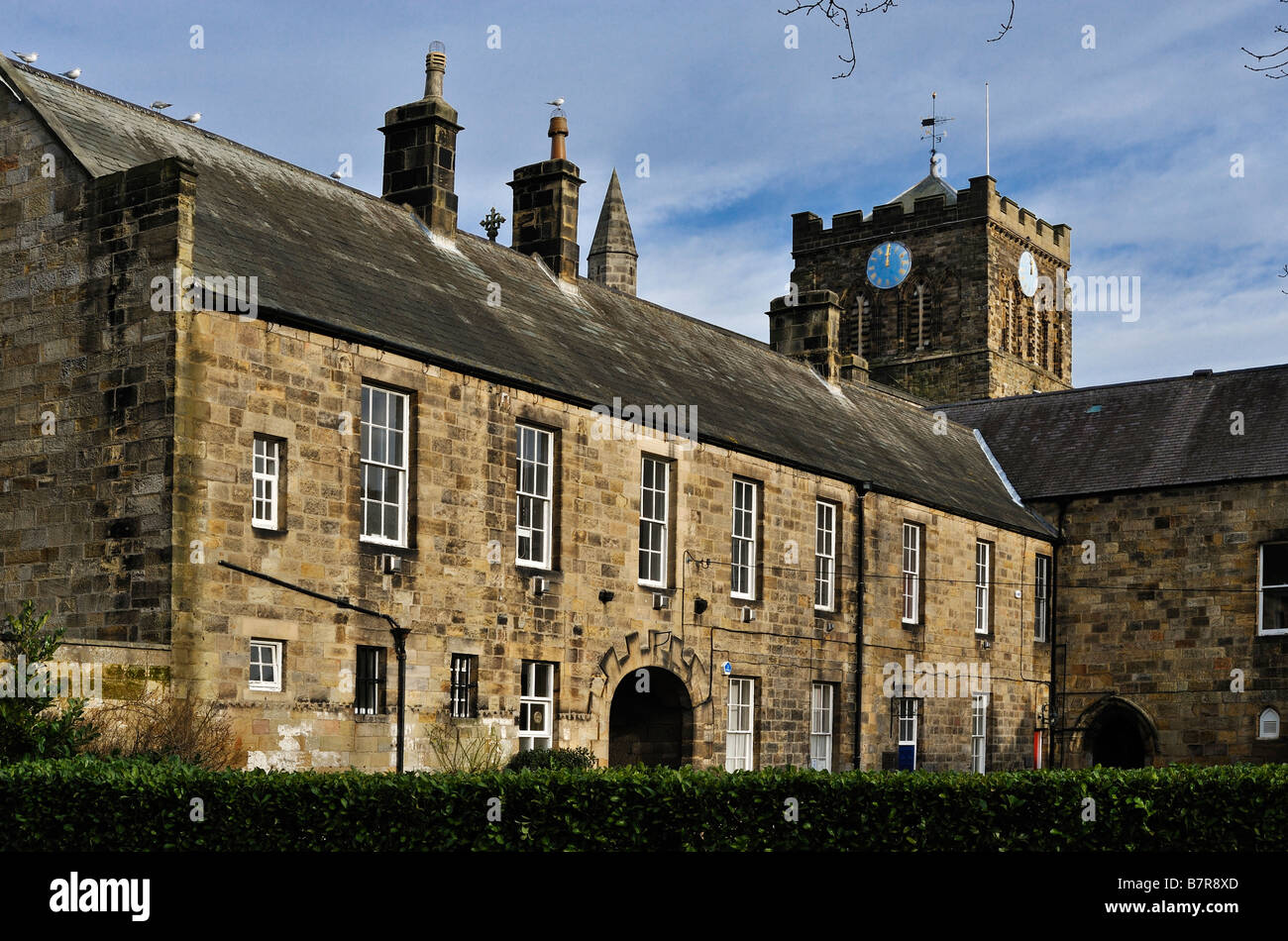 Hexham northumberland hexham abbey hi-res stock photography and images ...