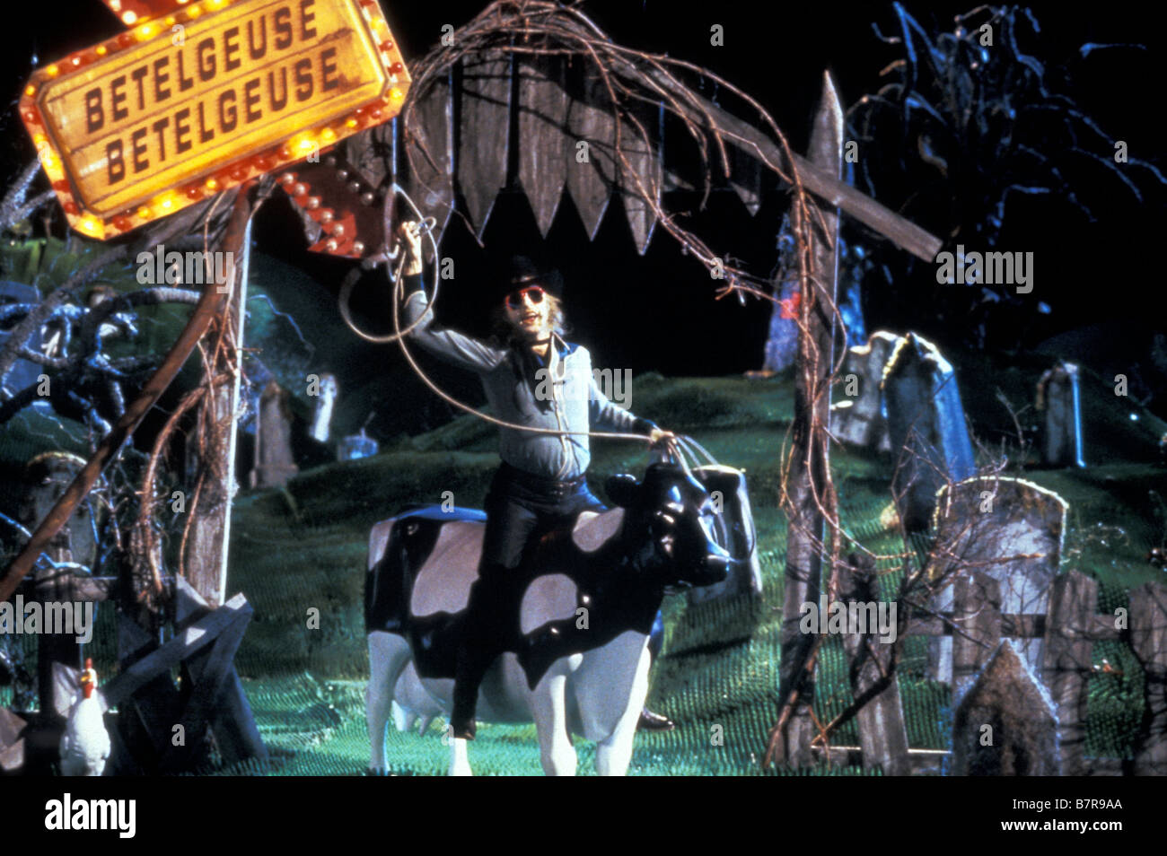 Beetle Juice Year: 1988 USA Michael Keaton Director: Tim Burton Stock ...