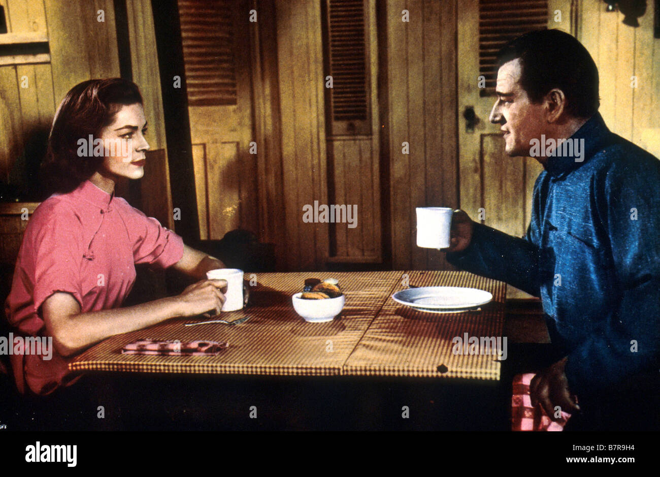 Blood Alley Year: 1955 USA John Wayne, Lauren Bacall Directed by ...