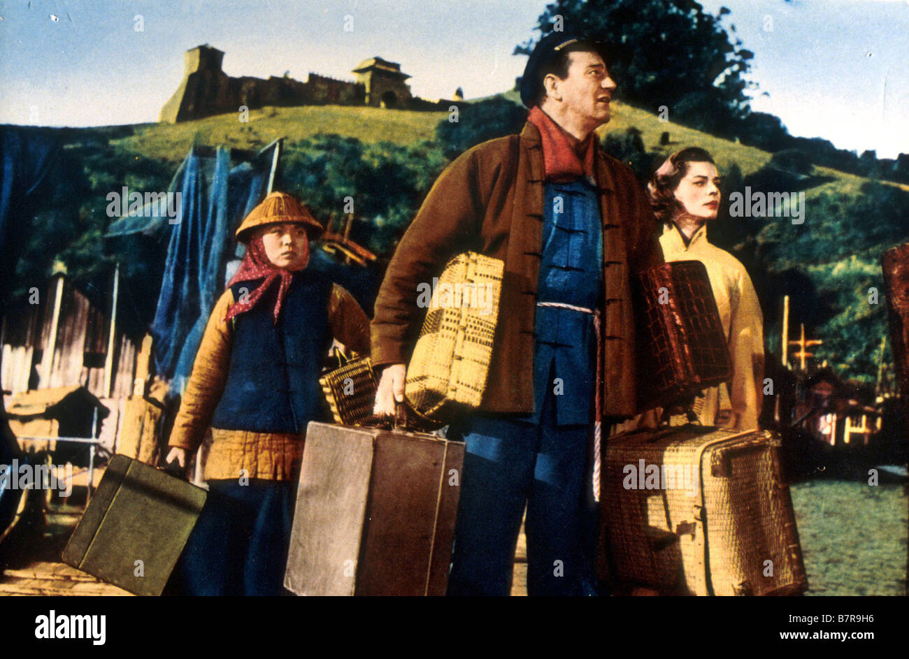 Blood Alley Year: 1955 USA John Wayne, Lauren Bacall Directed by ...