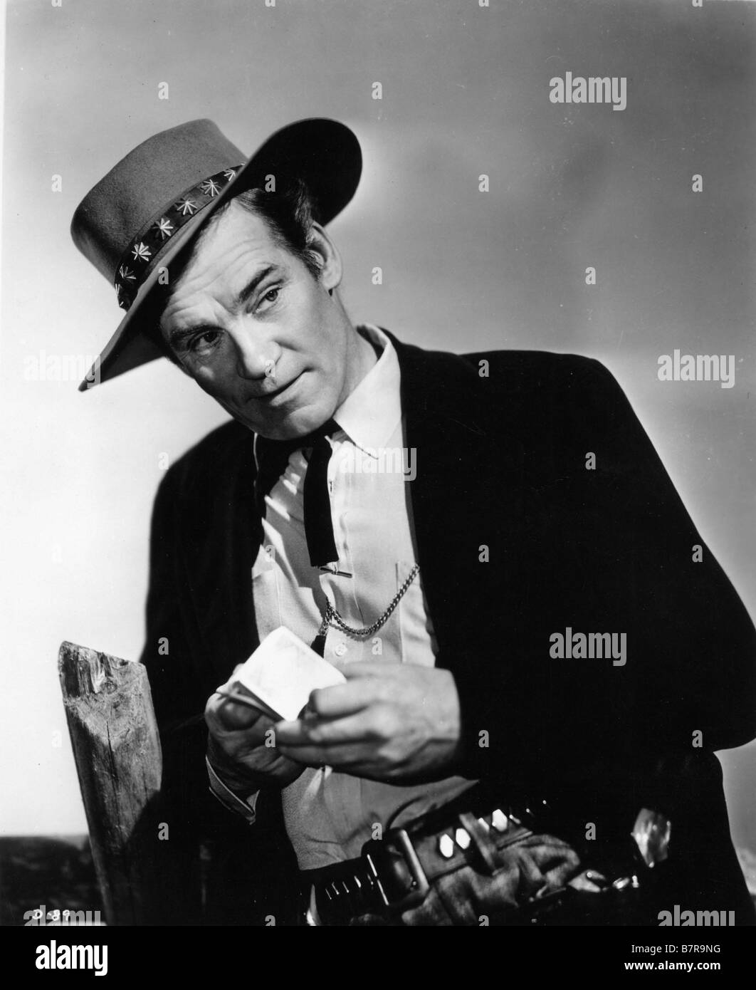 The Outlaw Year: 1943 Director: Howard Hughes Walter Huston Stock Photo ...