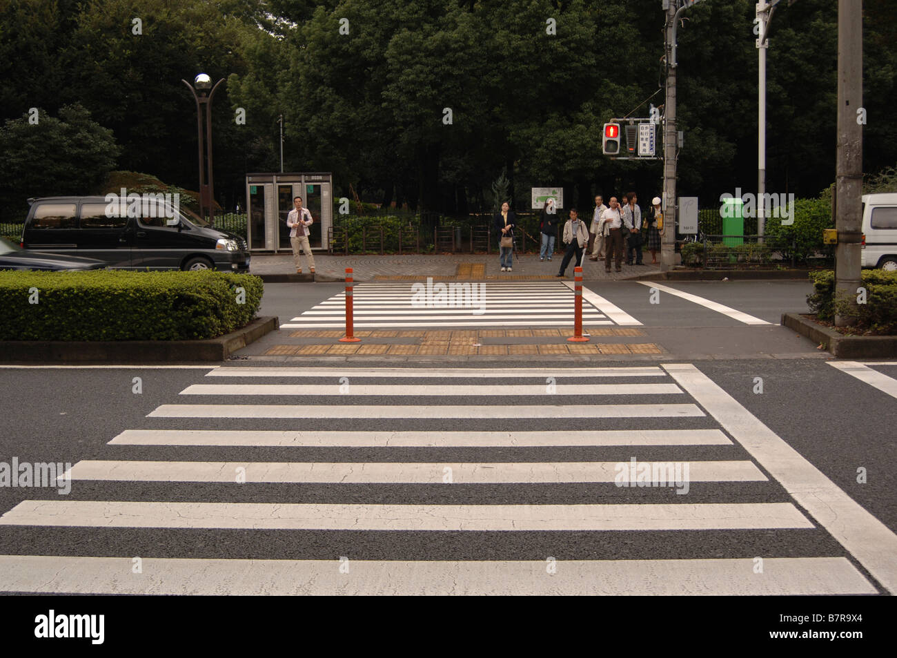 Zebra crossing Tokyo Stock Photo - Alamy