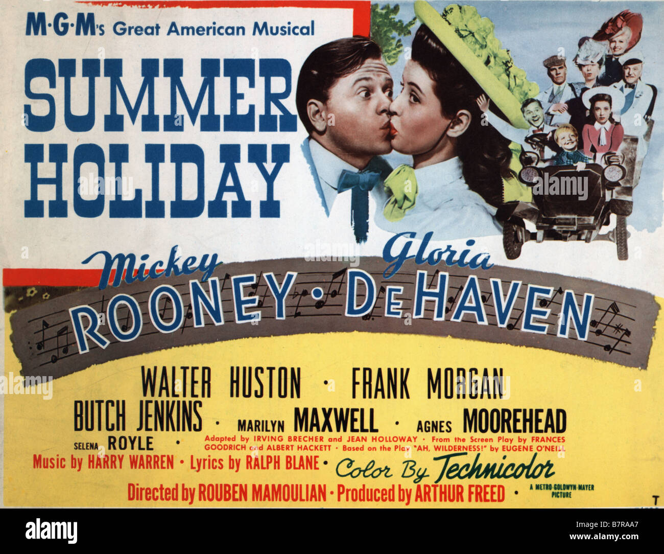 Belle jeunesse Summer Holiday Year: 1948 USA Mickey Rooney, Gloria ...