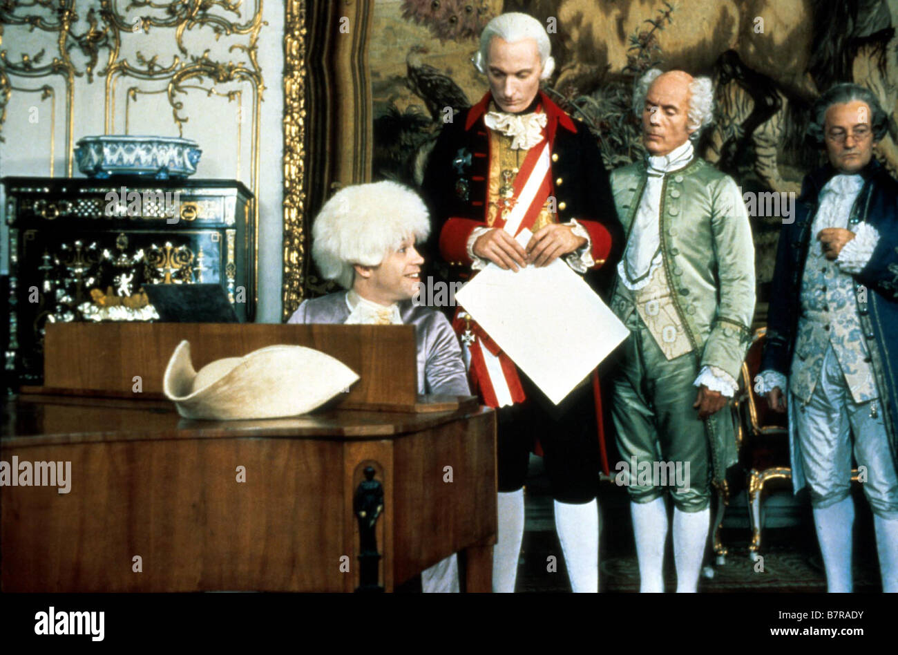Amadeus Year: 1984 USA Roderick Cook, Jeffrey Jones, Tom Hulce Directed ...